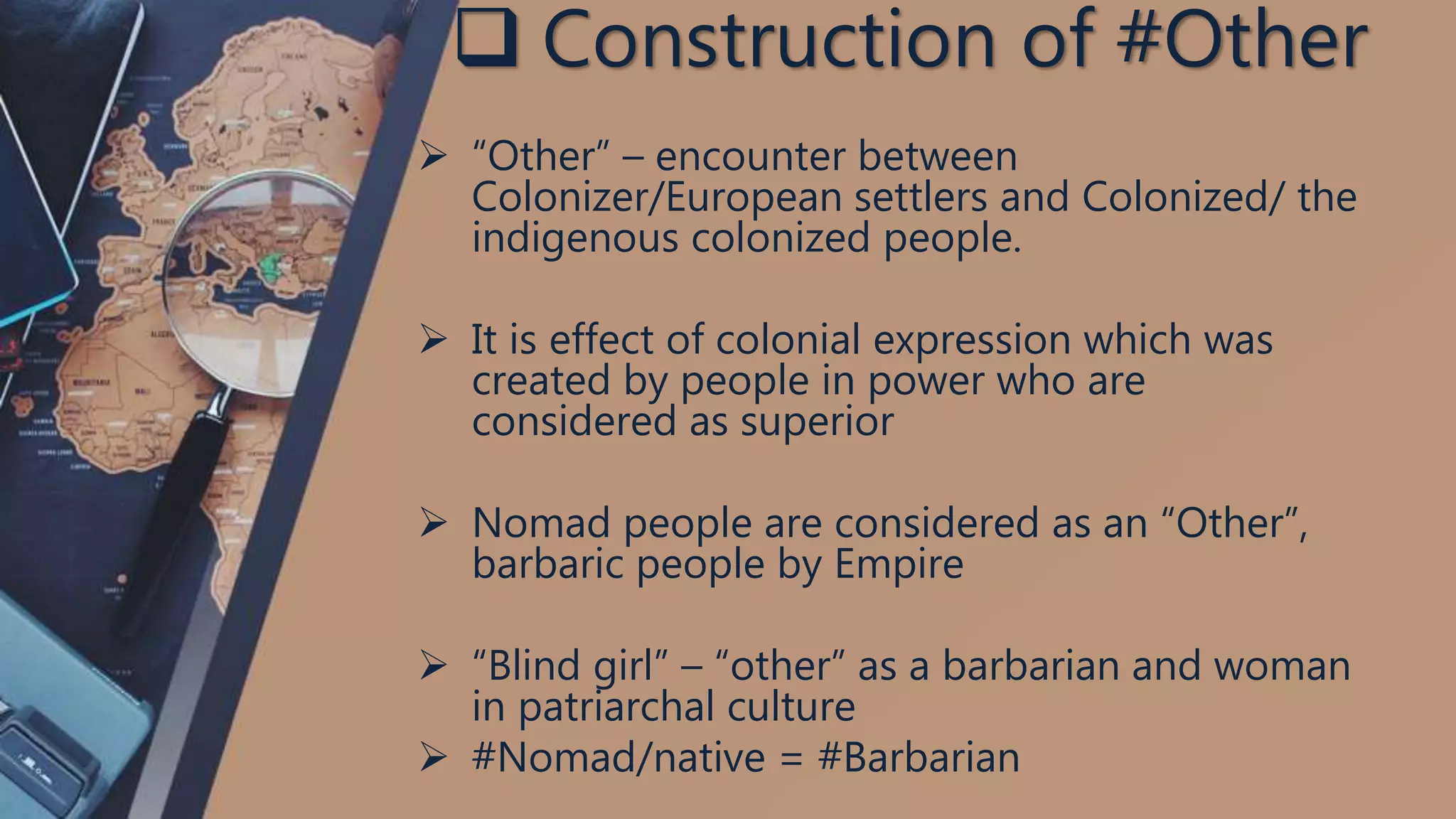 "Waiting For The Barbarians" : Who are the real Barbarians? | PPTX