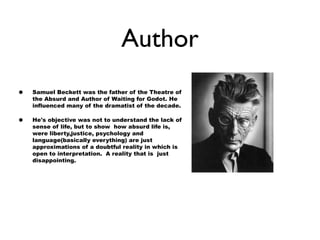Waiting for godot | PPT
