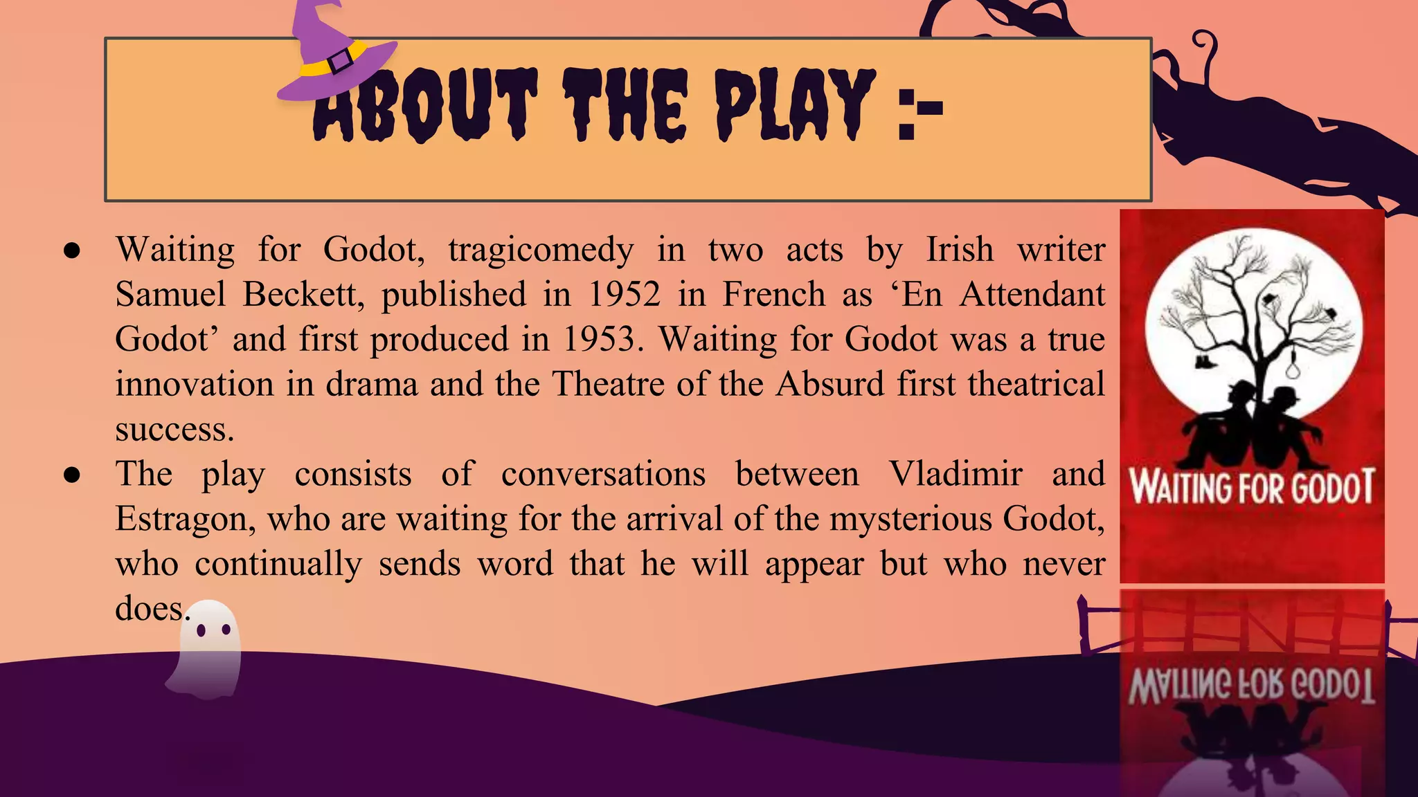Waiting for Godot as an absurd play.pptx