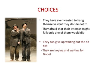 Waiting for godot p | PPT