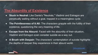 Waiting in Absurdity- Exploring Existential Themes in -Waiting for ...