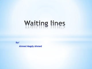 Waiting lines | PPT