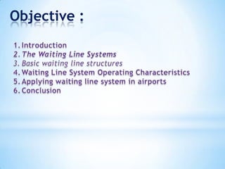 Waiting lines | PPT