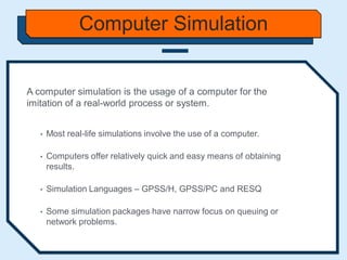 Waiting Lines & Simulation | PDF