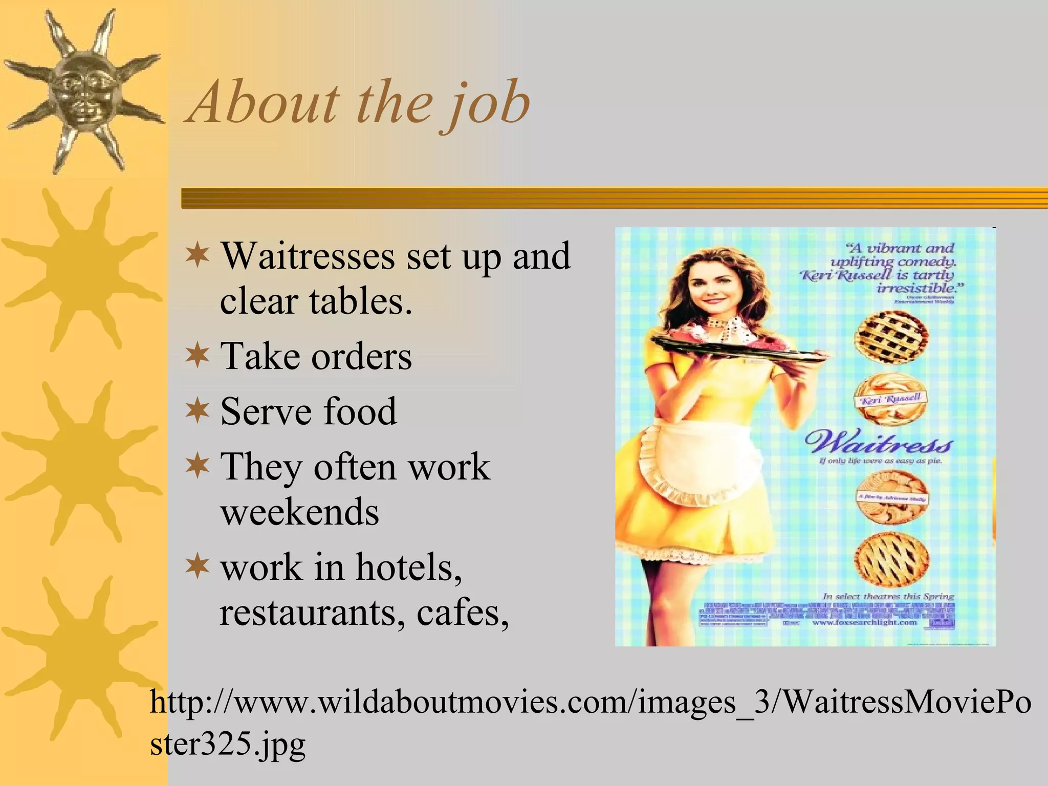 Waitress | PPT