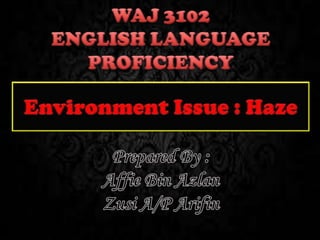 Waj 3102 english language proficiency 2 | PPT