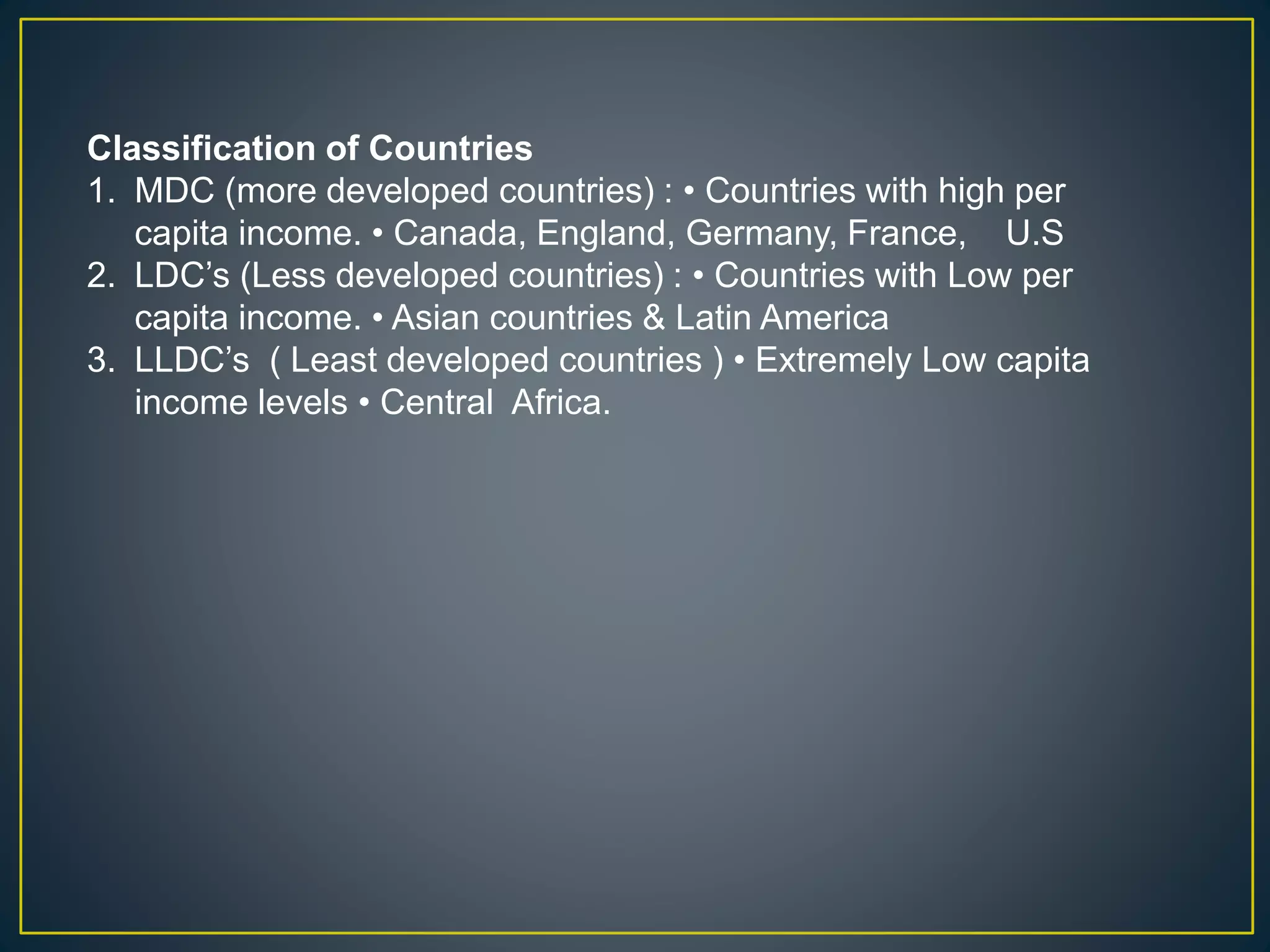 Preconditions of Economic Development | PPTX