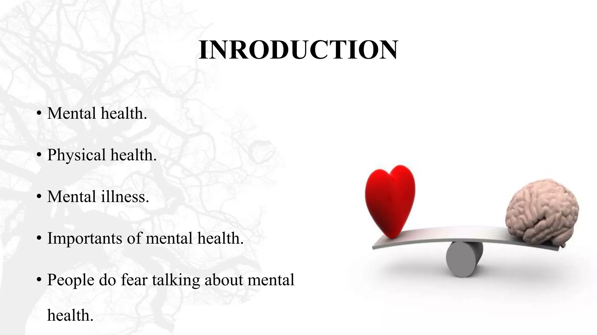 Mental and physical health. | PPTX