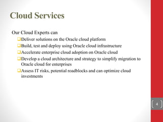 Oracle Cloud infrastructure | PPT