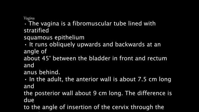 female reproductive organs | PPTX