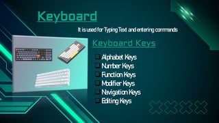 Introduction to Input Devices used in daily life | PPT