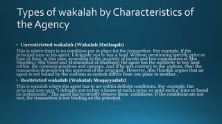 Wakalah | PPTX