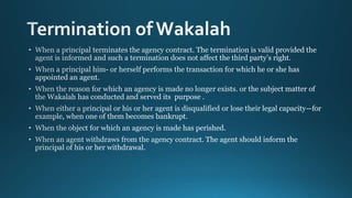 Wakalah | PPTX