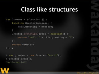 Wakanday JS201 Best Practices | PPT