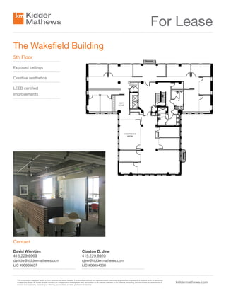 Wakefield Building - 426 17th St. Oakland | PDF