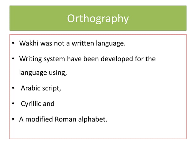 "WAKHAN THE CRADLE OF ARYANS" -WAKHIC A SOUTH IRANIAN LANGUAGE | PPT