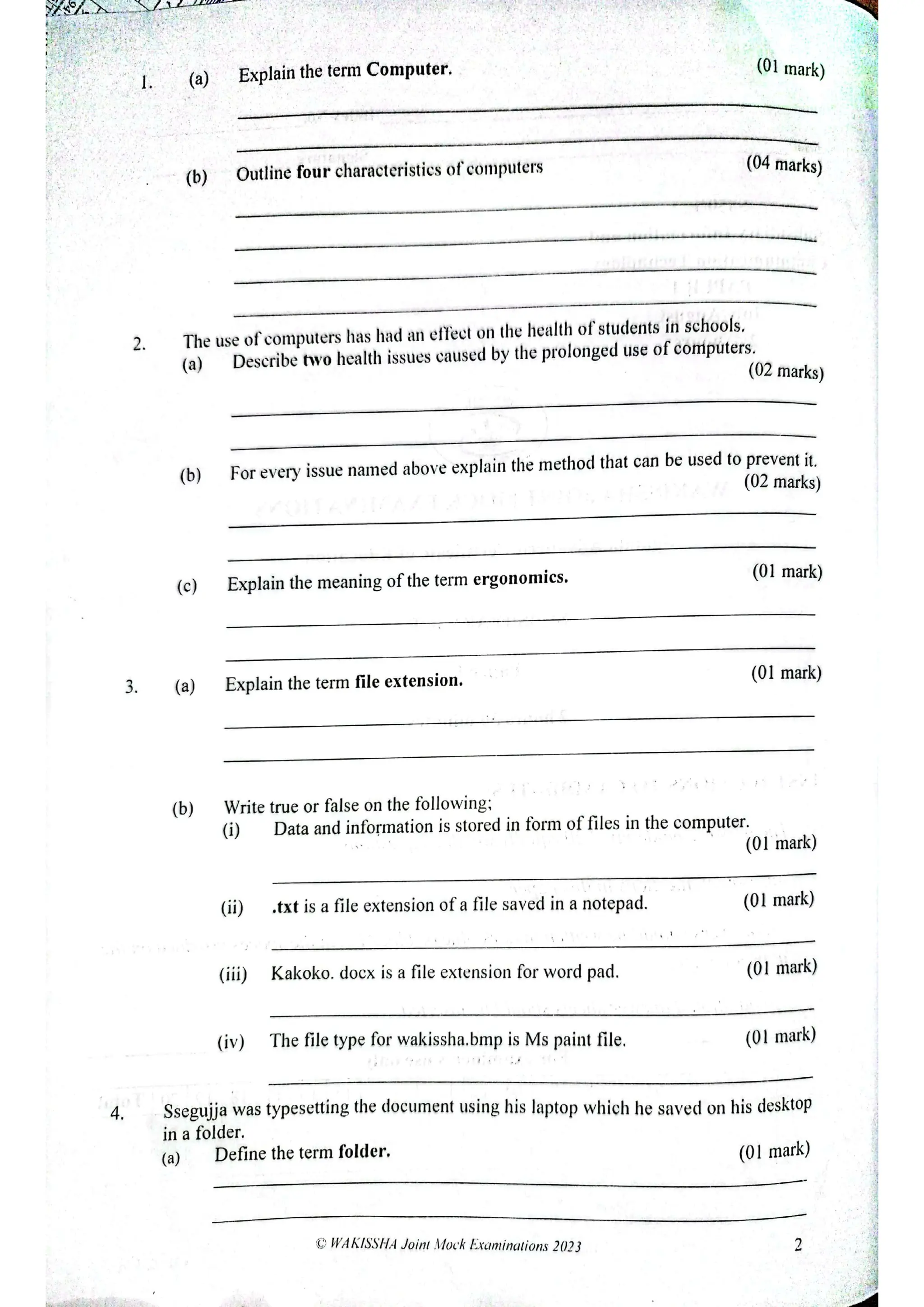 Wakisha Mock Subsidiary ICT paper 1.pdf