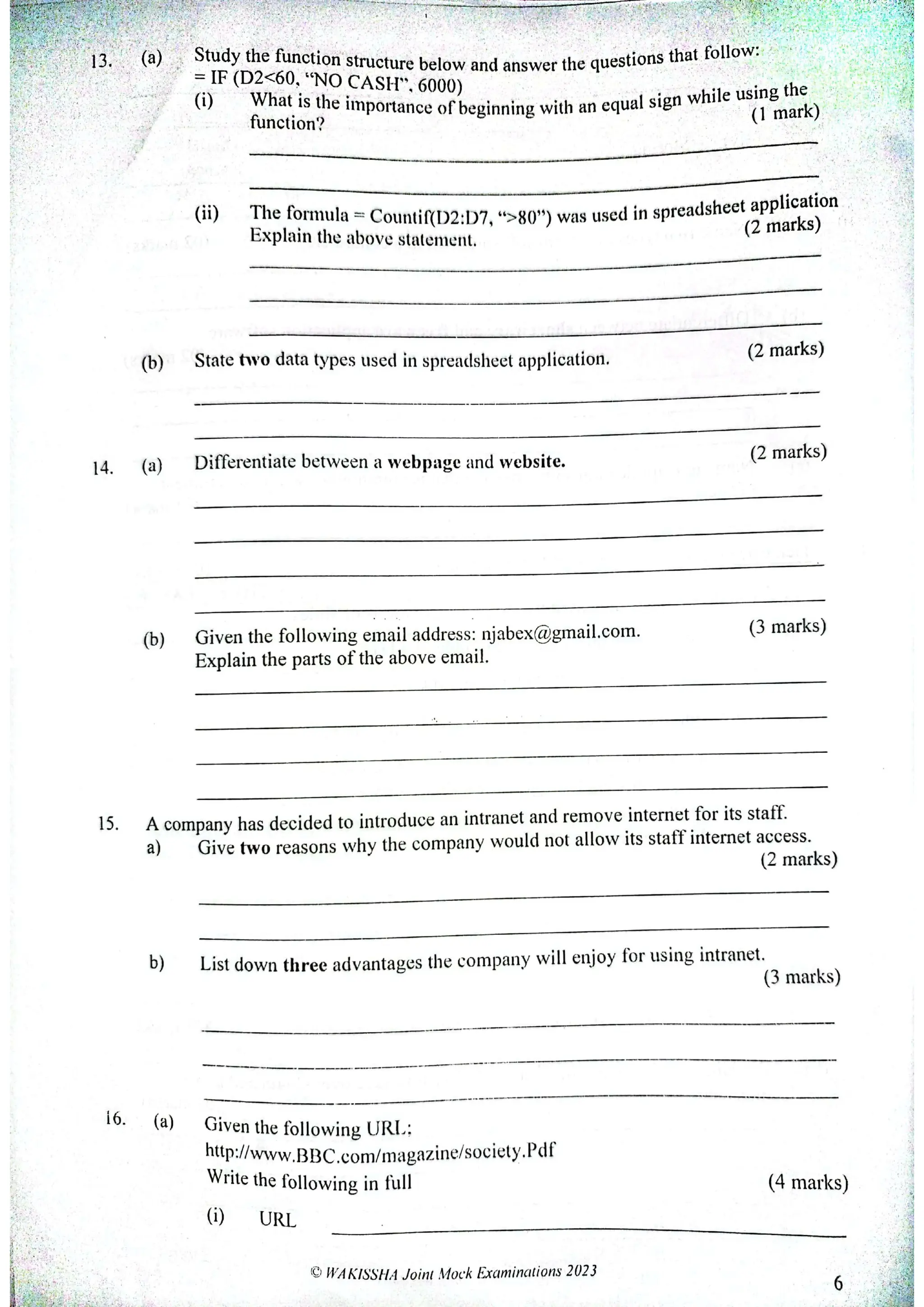 Wakisha Mock Subsidiary ICT paper 1.pdf