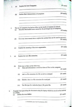 Wakisha Mock Subsidiary ICT paper 1.pdf
