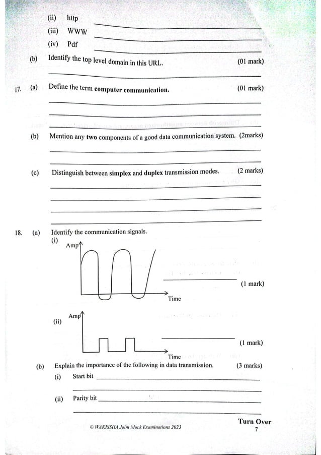 Wakisha Mock Subsidiary Ict Paper 1 Pdf