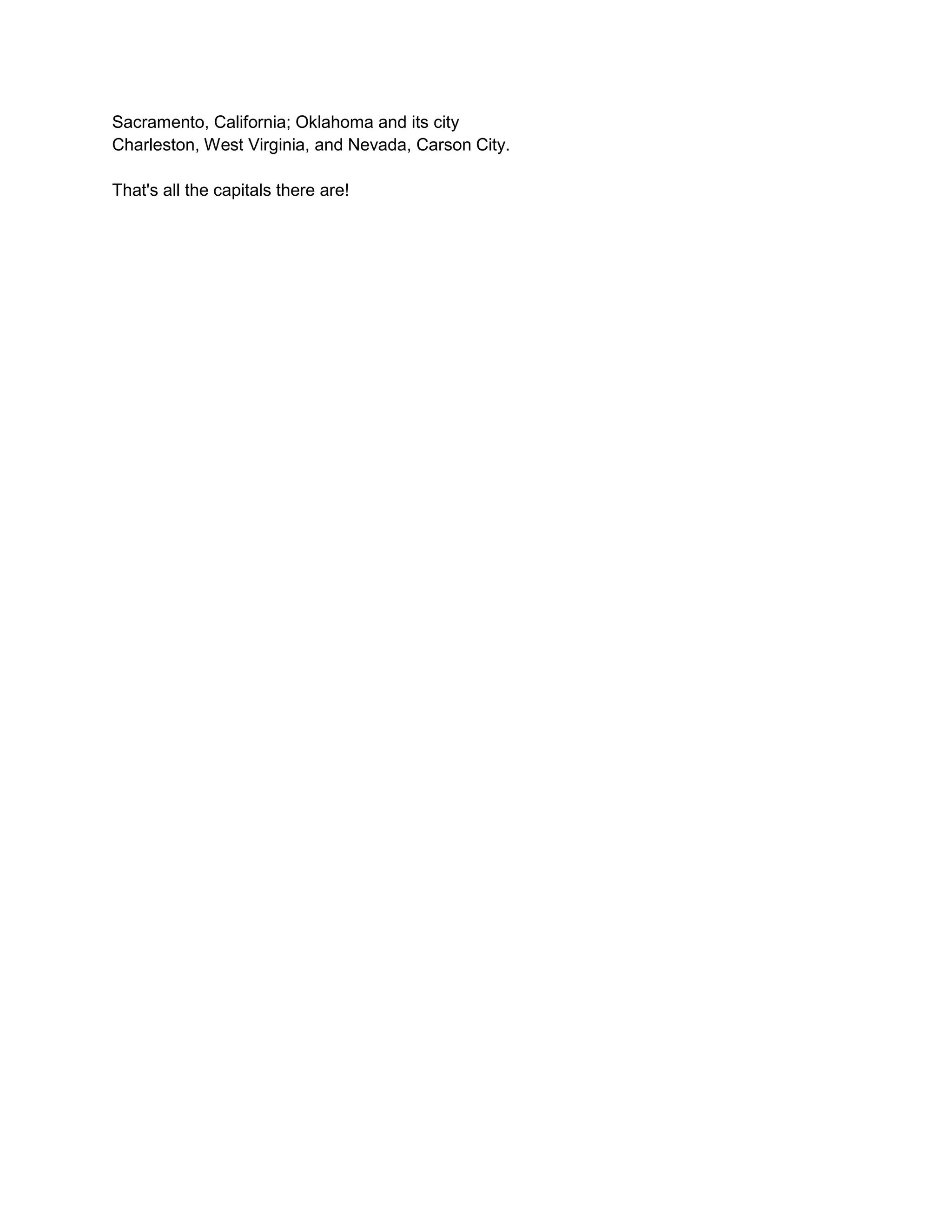 Wakko's 50 states | PDF