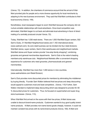 Wal mart-case study1 | PDF