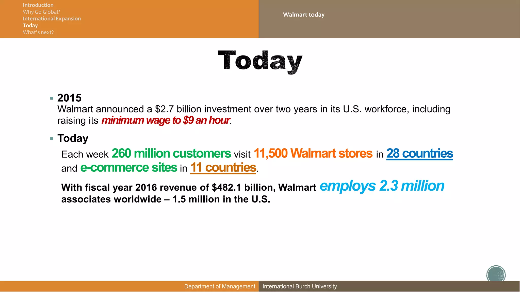 Walmart Case Presentation | PPTX