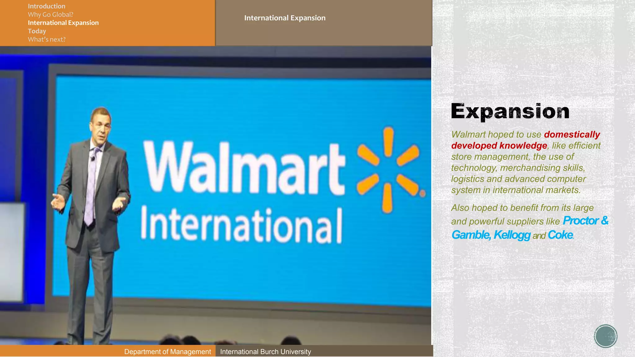 Walmart Case Presentation | PPTX