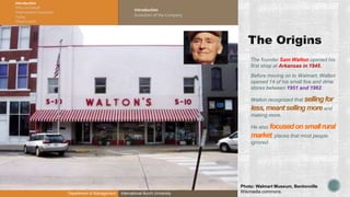 Walmart Case Presentation | PPTX
