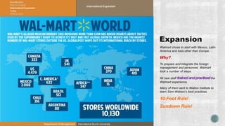Walmart Case Presentation | PPTX