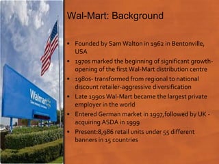 Walmart in europe | PPTX