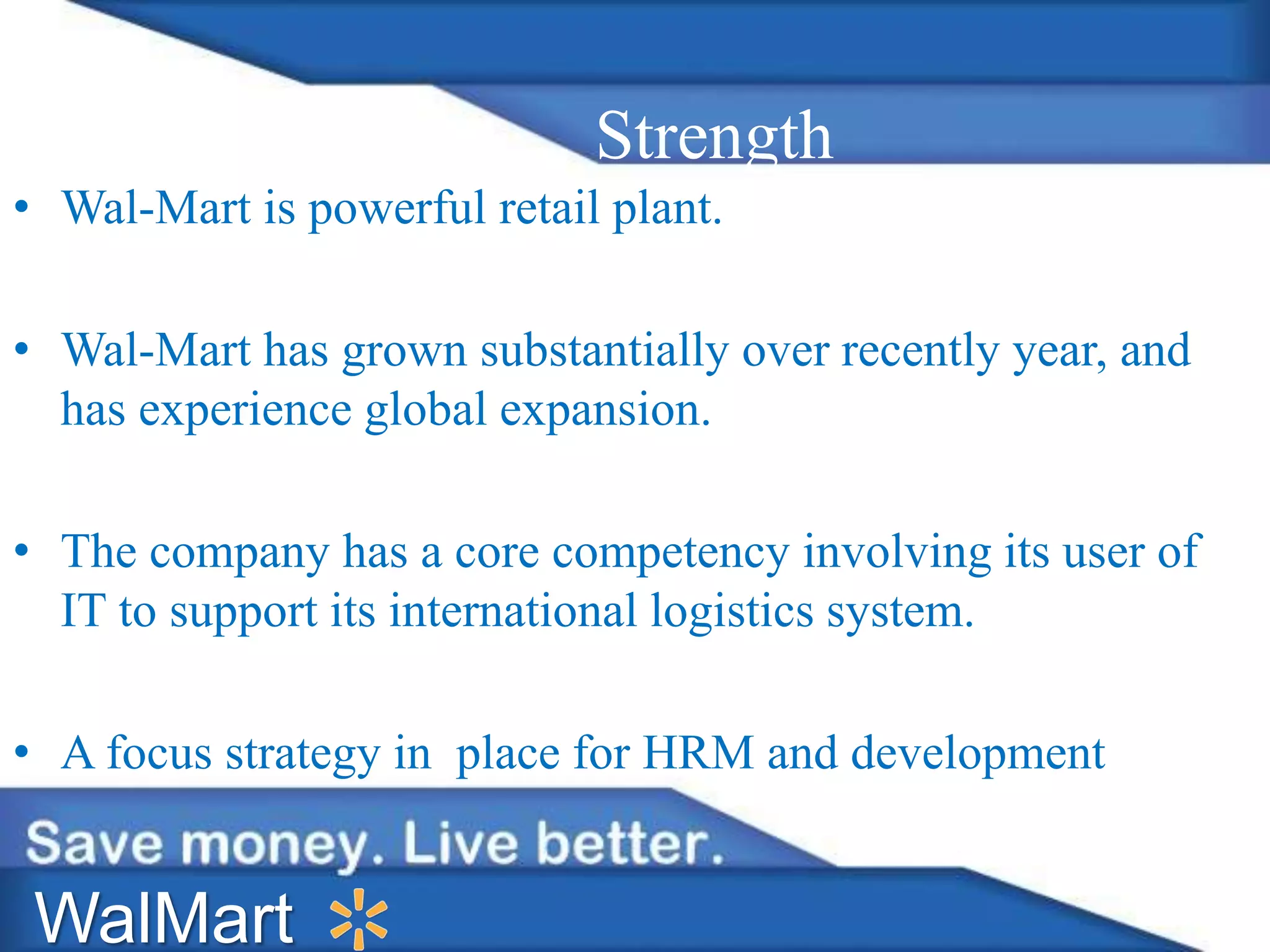 Wal mart (ppt) | PPTX