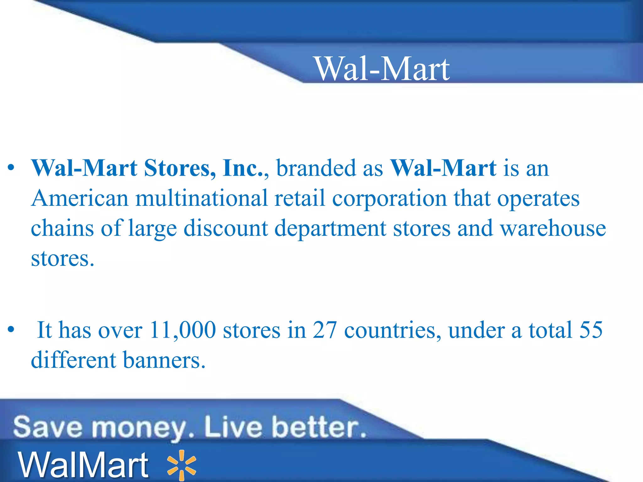 Wal mart (ppt) | PPTX