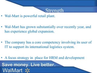 Wal mart (ppt) | PPTX