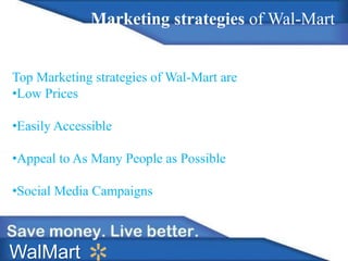 Wal mart (ppt) | PPTX