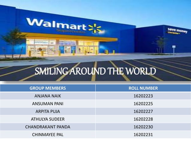 Wal mart ppt | PPT