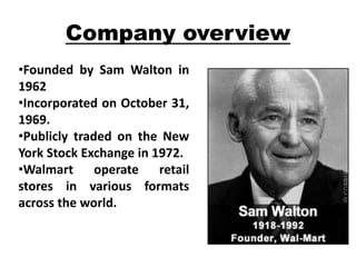 Wal mart ppt | PPT