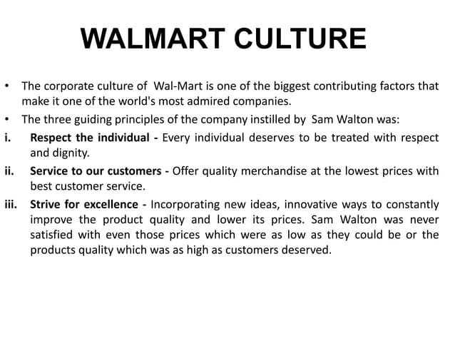 Wal mart ppt | PPT