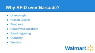 Walmart and RFID | PPTX