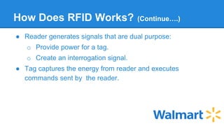Walmart and RFID | PPTX
