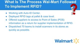 Walmart and RFID | PPTX