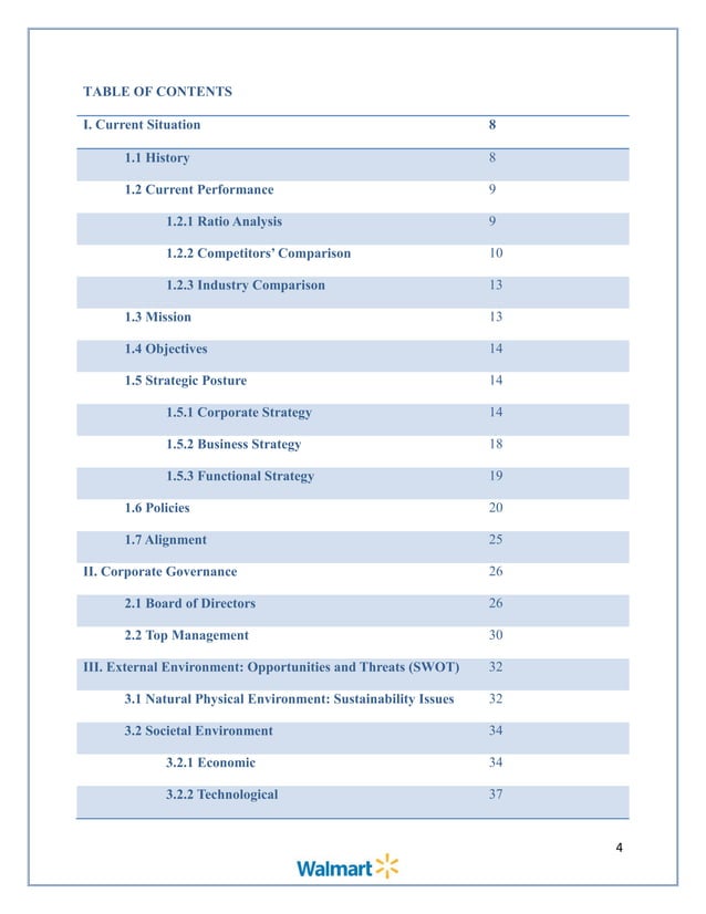 Wal mart strategic audit-- final edit | PDF