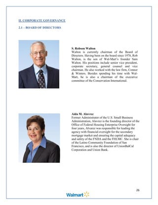 Walmart Corporate Board