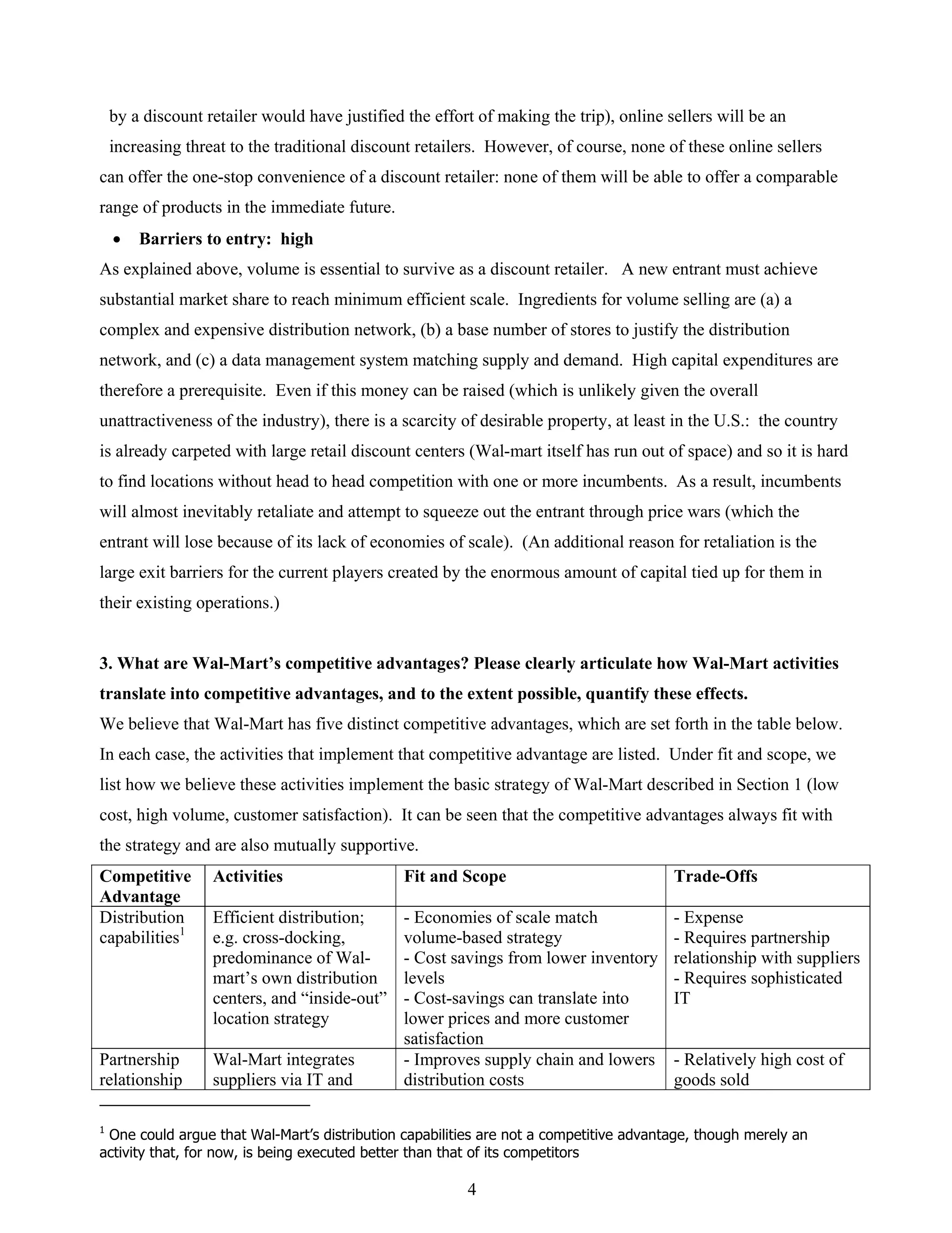 Wal Mart Strategy Analysis | PDF | Retail Industry | Industries