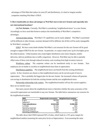 Wal Mart Strategy Analysis | PDF | Retail Industry | Industries