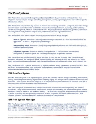 HRG Assessment:Comparing IBM PureSystems and Cisco UCS | PDF