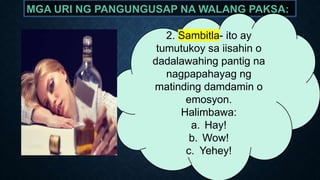 walang pangungusap report sa filipino.pptx