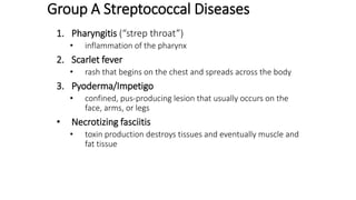 wala strep.pptx | Ear, Nose and Throat Conditions | Diseases and Conditions