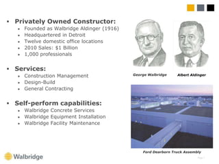 Introduction to Walbridge | PPTX